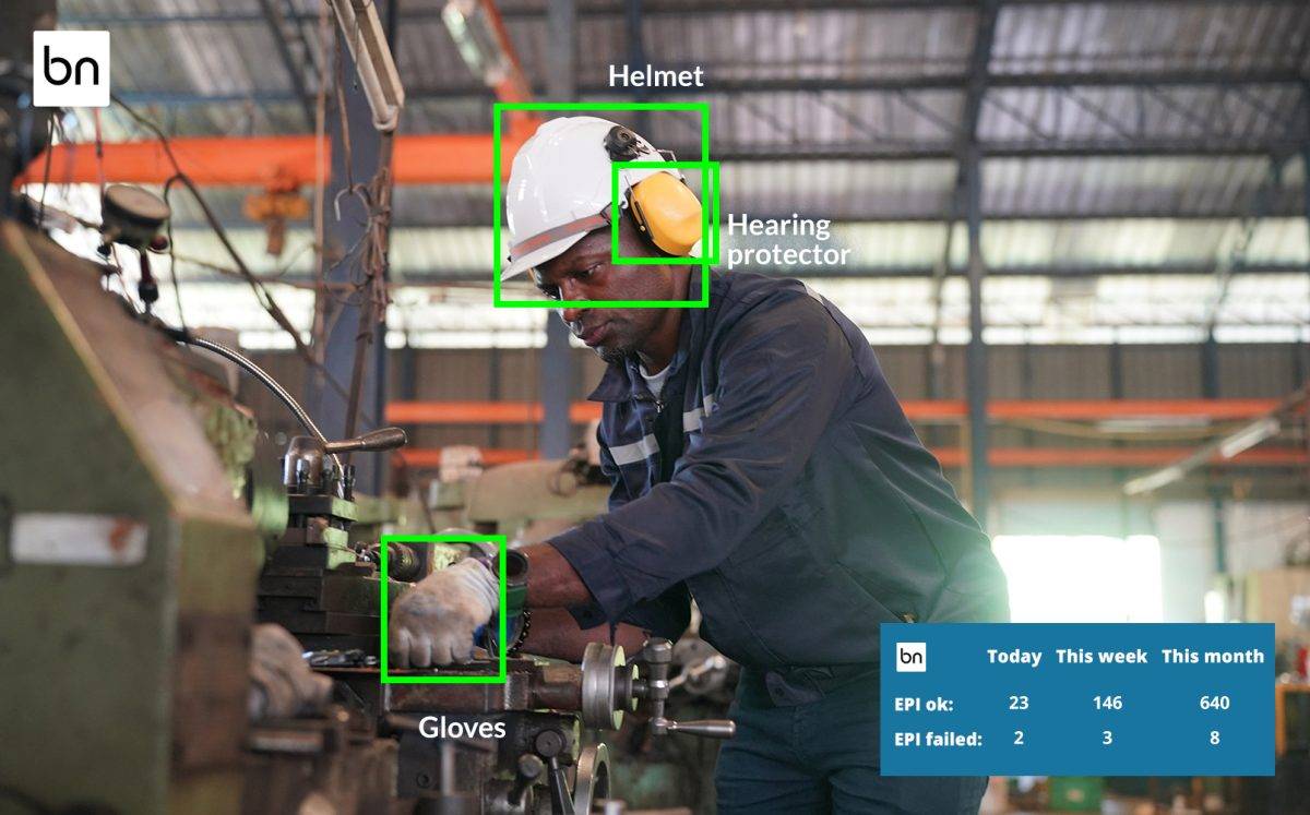 Black Neural: AI for Monitoring PPE Usage
